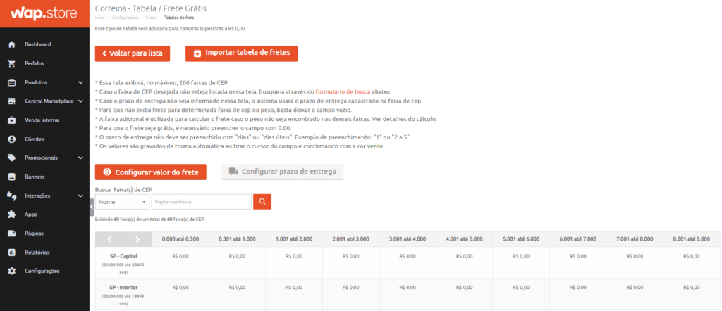 Como cadastro um novo frete? - Facilita Uappi